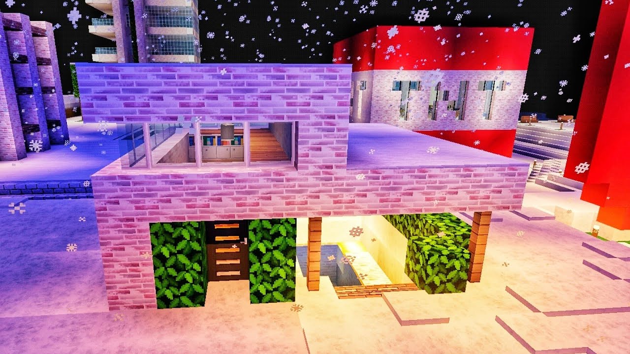 Minecraft Modern Shaders: Small House Tutorial - YouTube