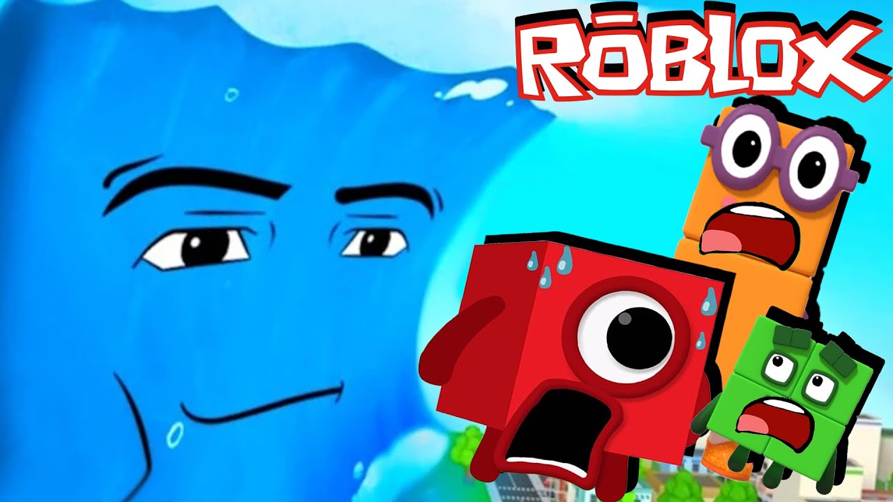 Numberblocks PLAY Be a Tsunami in Roblox! - YouTube
