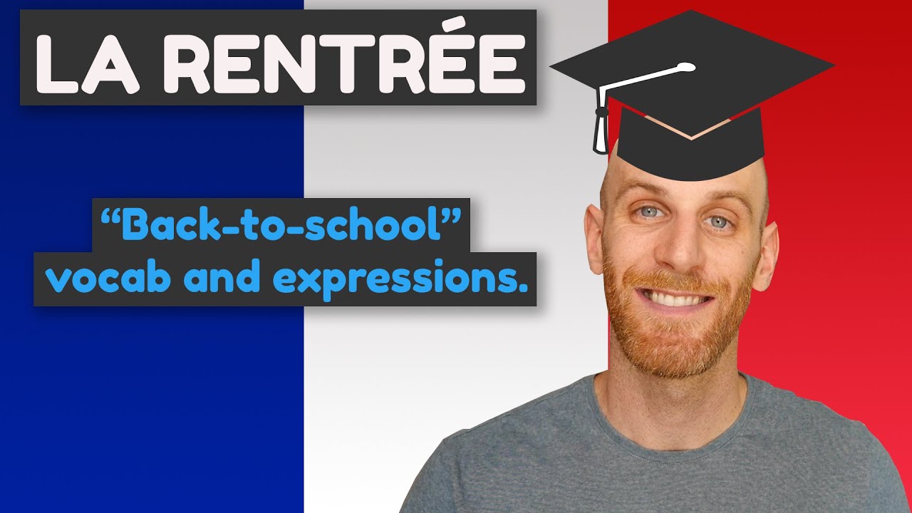 🇫🇷 Get back into the French learning habit with vocab for La Rentrée 🤓 ...