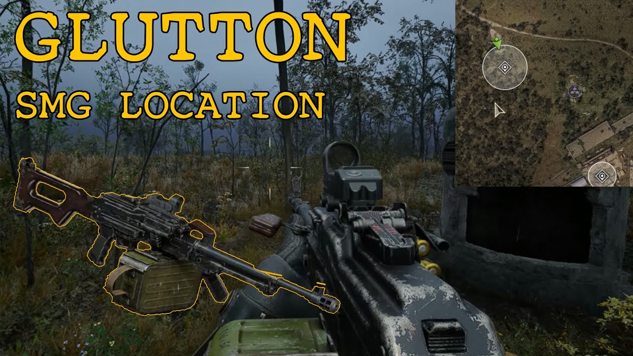 Glutton Machine Gun Location - STALKER 2 - YouTube