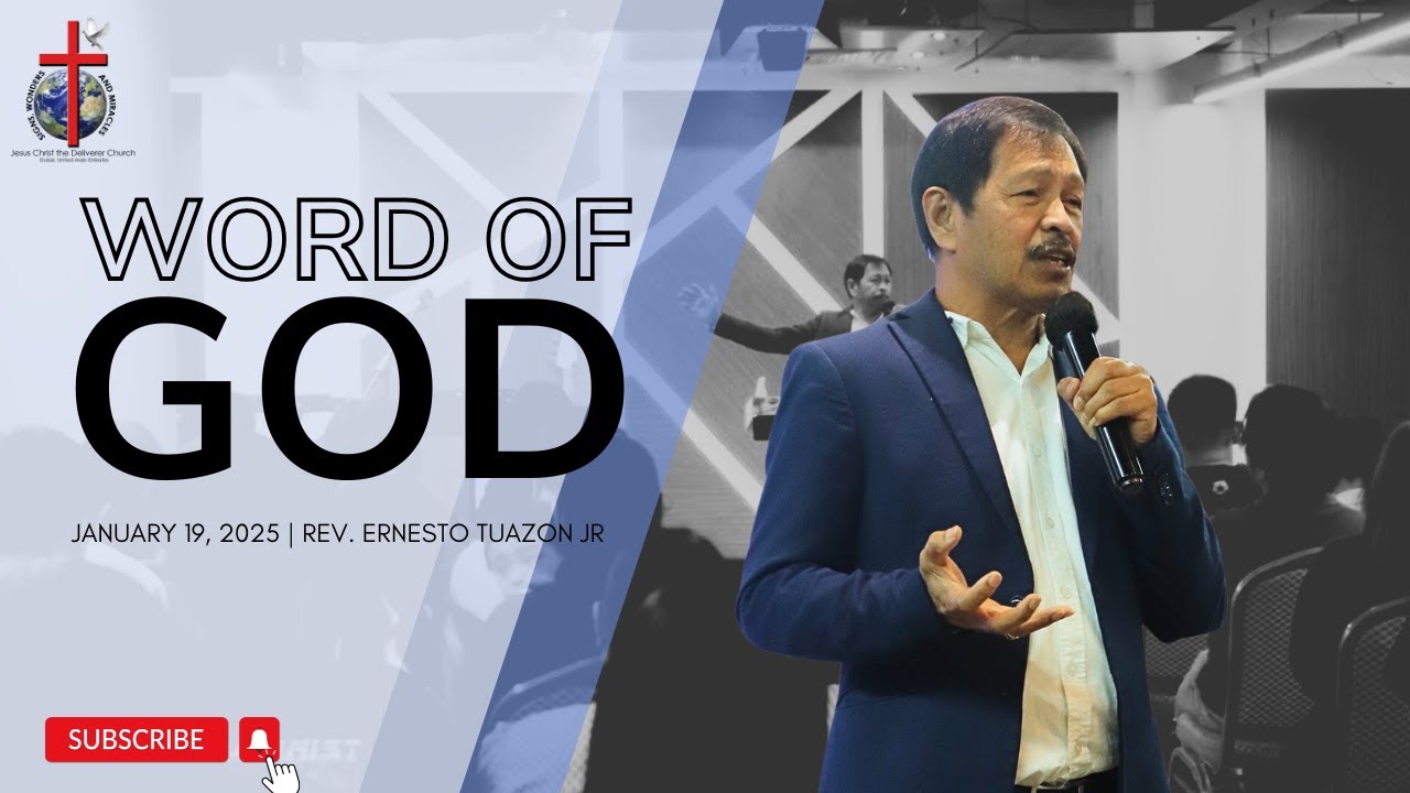 THE HOUR IS COME TO GLORIFY THE FATHER & THE SON - REV. DON TUAZON JR ...
