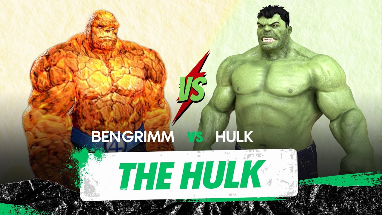 All Ben grimm vs hulk Transformation in real life ! #fantasticfour # ...