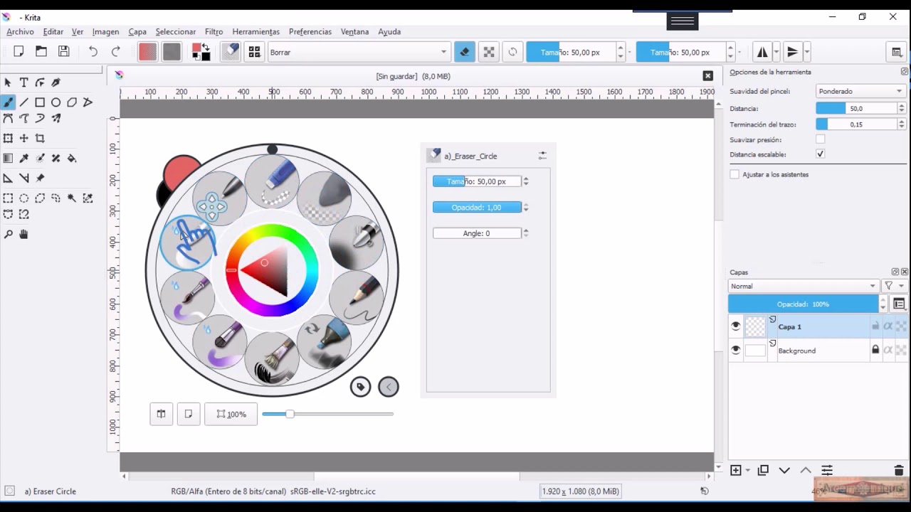 Curso de Krita Interfaz - YouTube