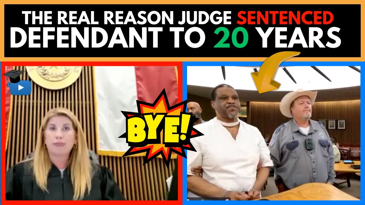 The REAL Reason Judge West Sentenced Defendant to 20 Years - YouTube
