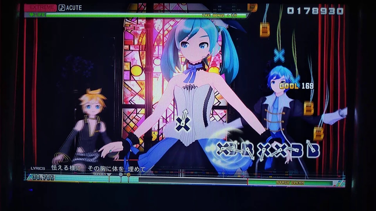 ACUTE XYBA Extreme Perfect (Project Diva MEGA39s) - YouTube
