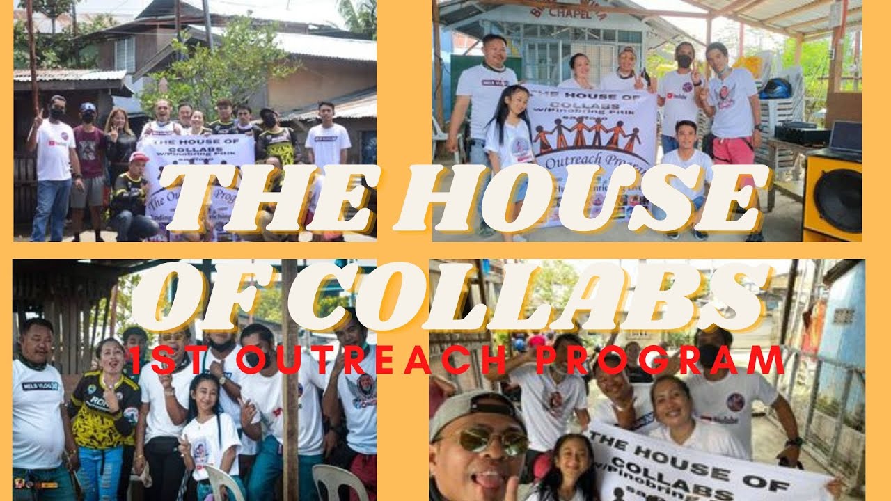 THE HOUSE OF COLLAB'S FIRST OUTREACH PROGRAM - YouTube