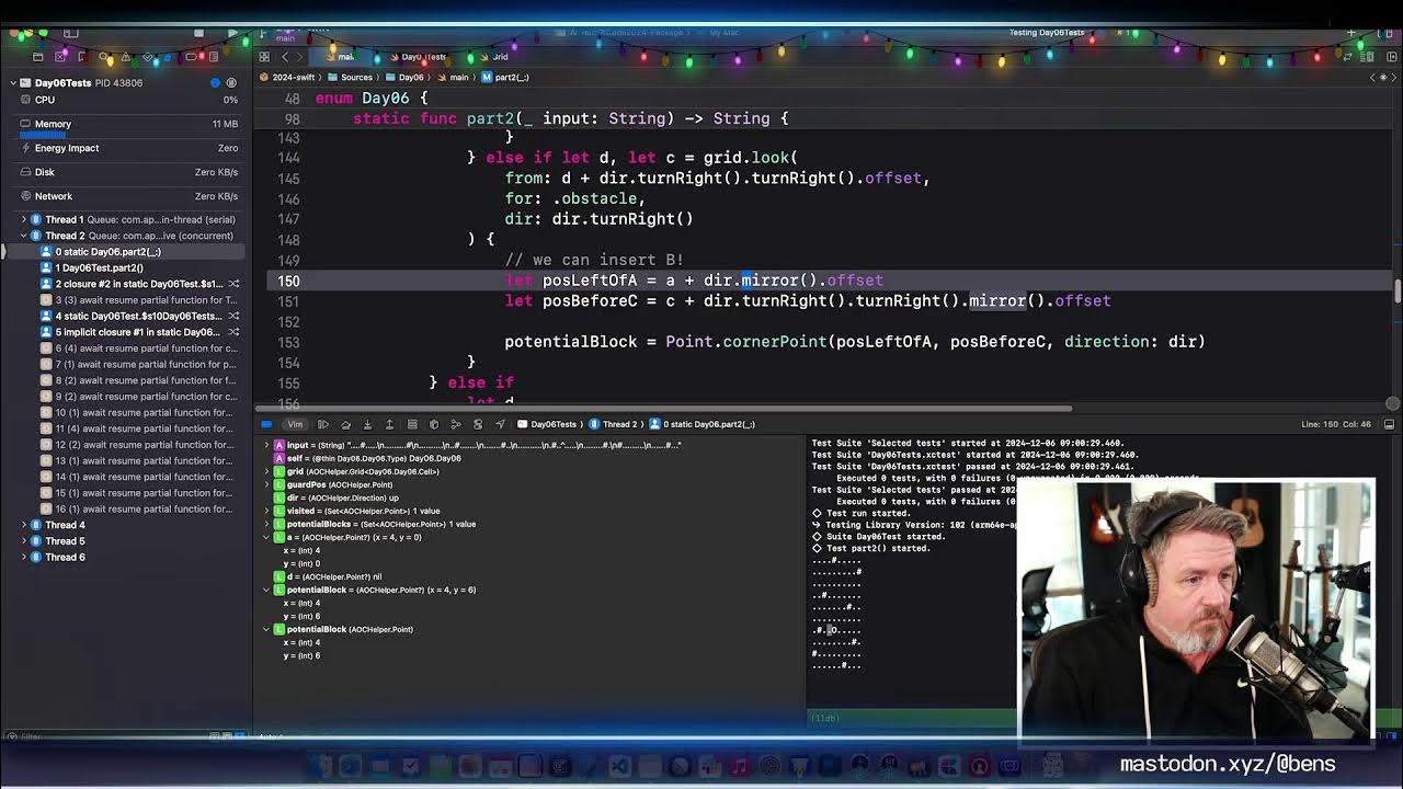 Advent of Code 2024 in Swift - YouTube