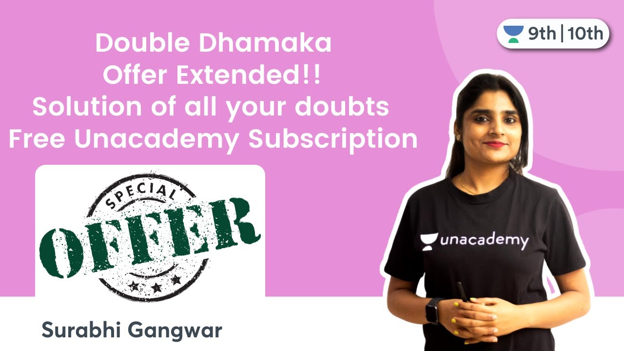Double Dhamaka Offer Extended | Solution of all your doubts | Free ...