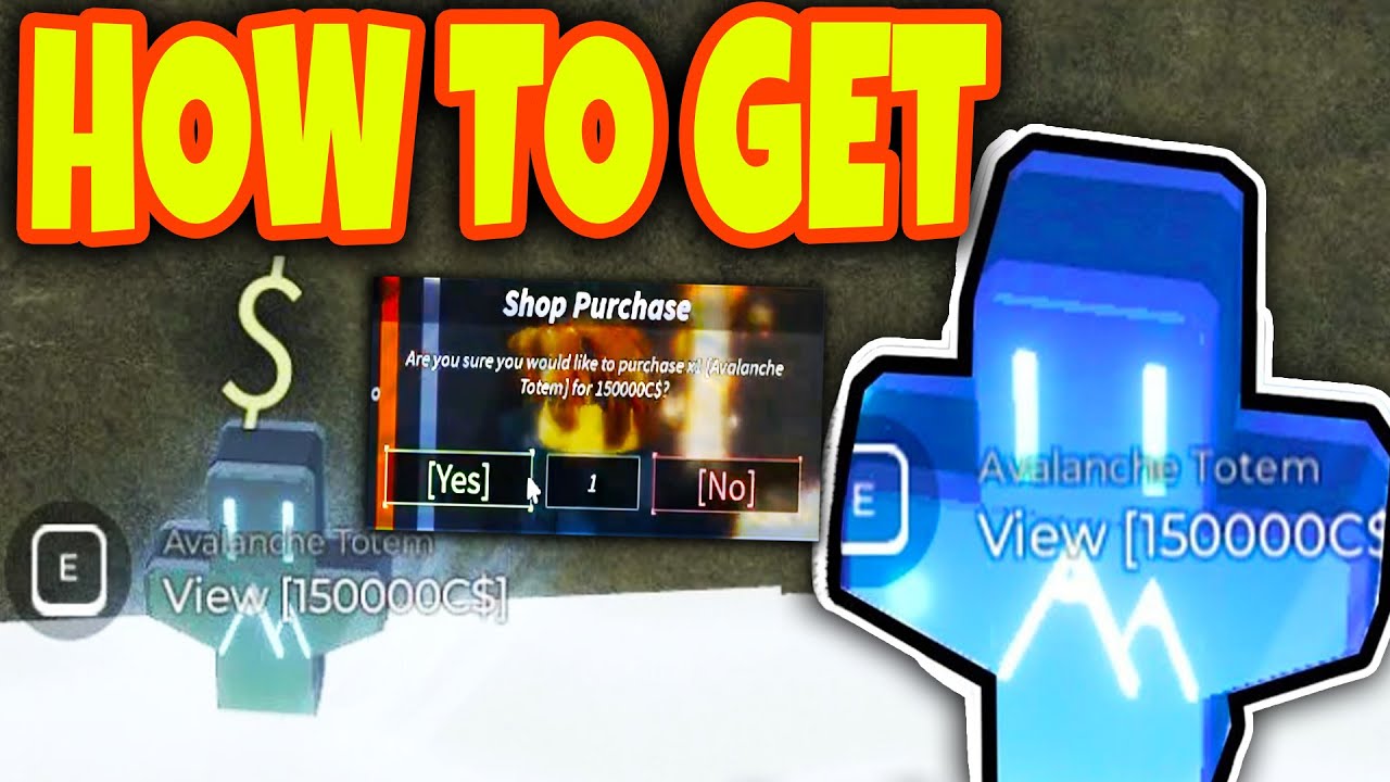 HOW TO GET AND USE AVALANCHE TOTEM In FISCH! Roblox - YouTube