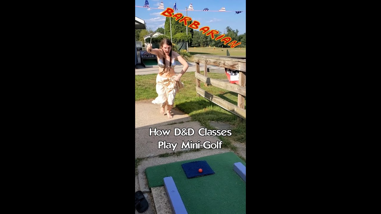 D&D Mini Golf 1 - YouTube