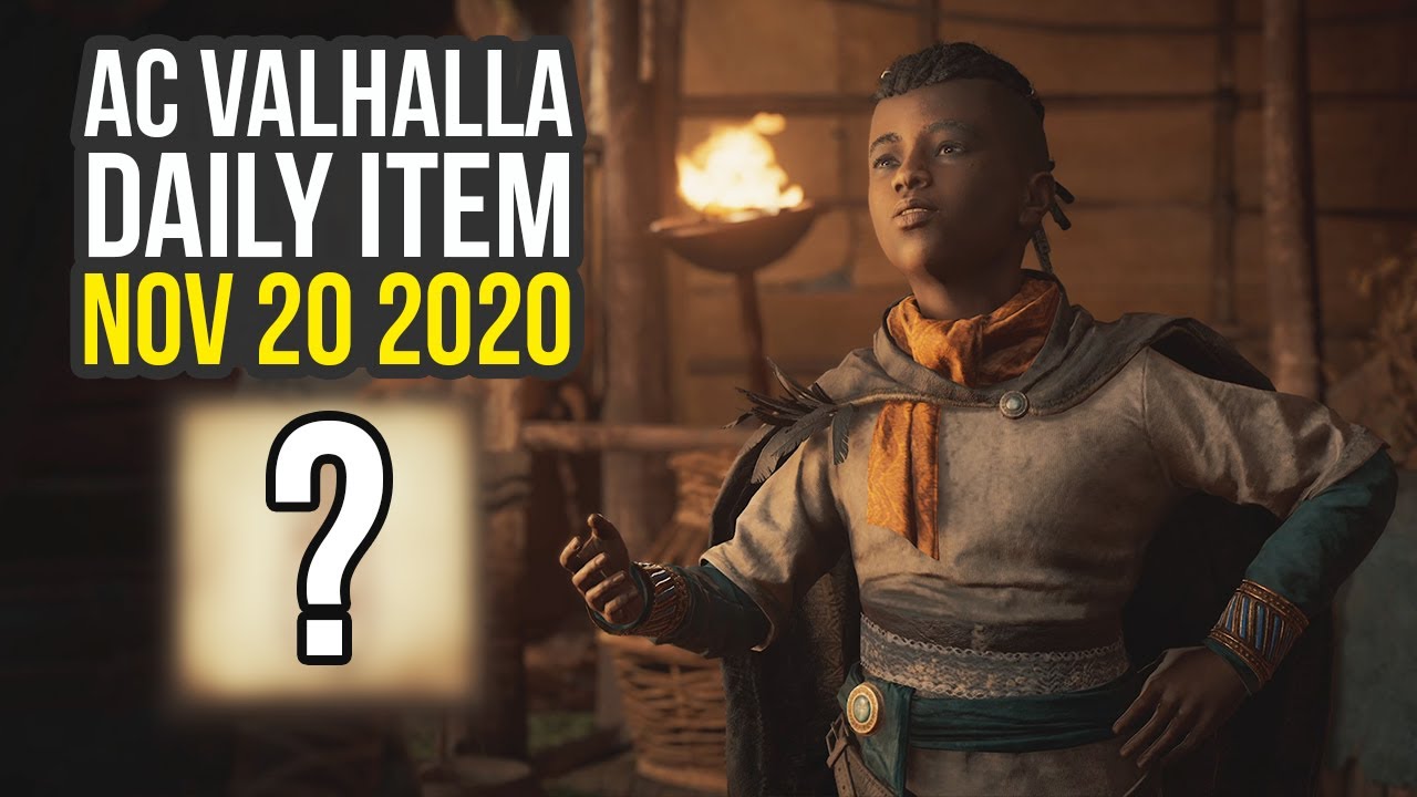 Assassin's Creed Valhalla - Reda's Daily Selection November 20th 2020 ...