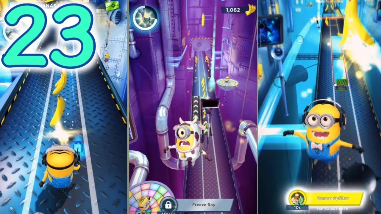 Minion Rush - Running Game : Gameplay Part 23 [Android] - YouTube