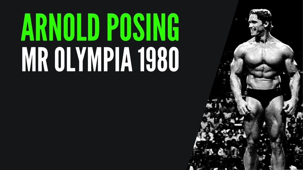 ARNOLD POSING 1980 - YouTube
