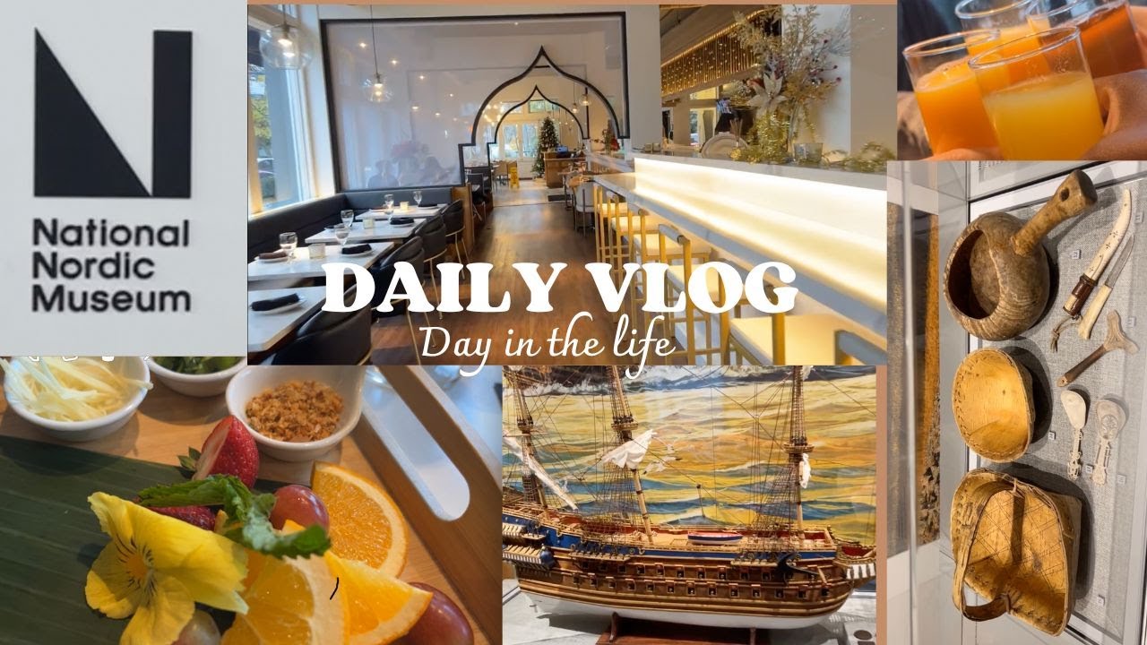 DAY IN THE LIFE | Brunch | National Nordic Museum | Green Lake ...