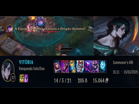 lol desafiante jogador ''Horus'' Whei 14 3 21 - YouTube