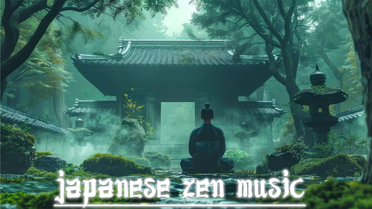 Tranquil in the Zen Garden - Japanese Zen Music For Meditation, Healing ...