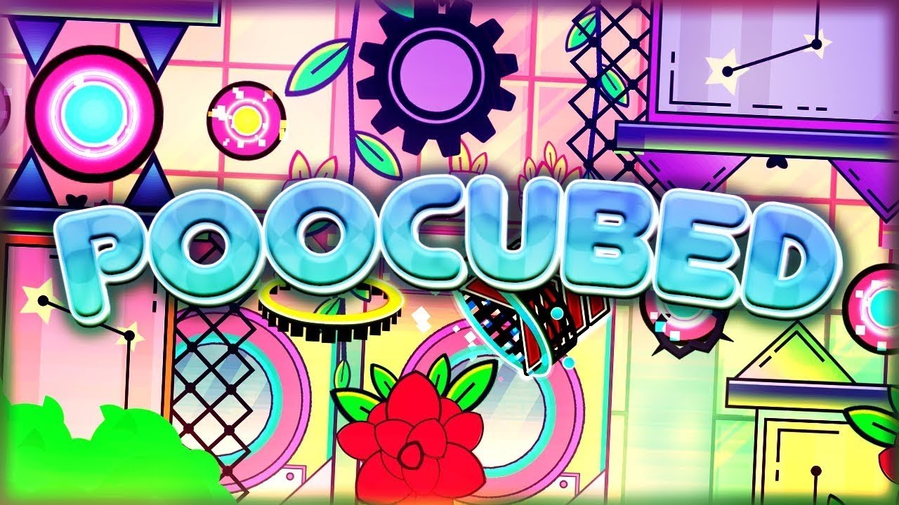 "Poocubed" By BTlisp & more | Extreme Demon | Geometry Dash - YouTube