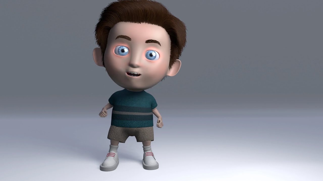Cute Boy Corey Comedy 3D Cartoon - YouTube