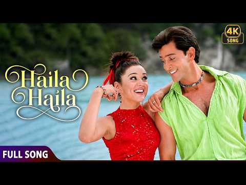 Koi... Mil Gaya – Haila Haila Hua Hua ❤ | Youthful Romance & Fun | Bollywood Classic | 4K Hindi Song