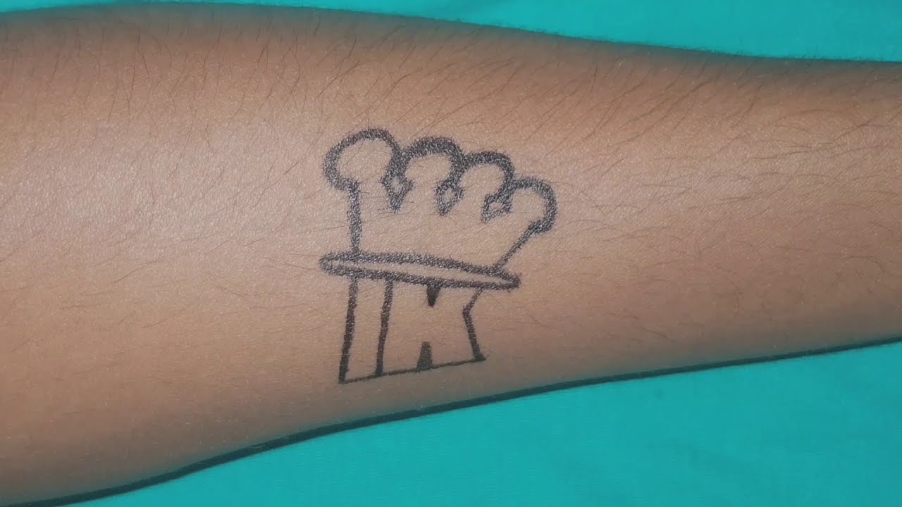 How to make IMRAN KHAN locket tattoo ll AHM BOY - YouTube