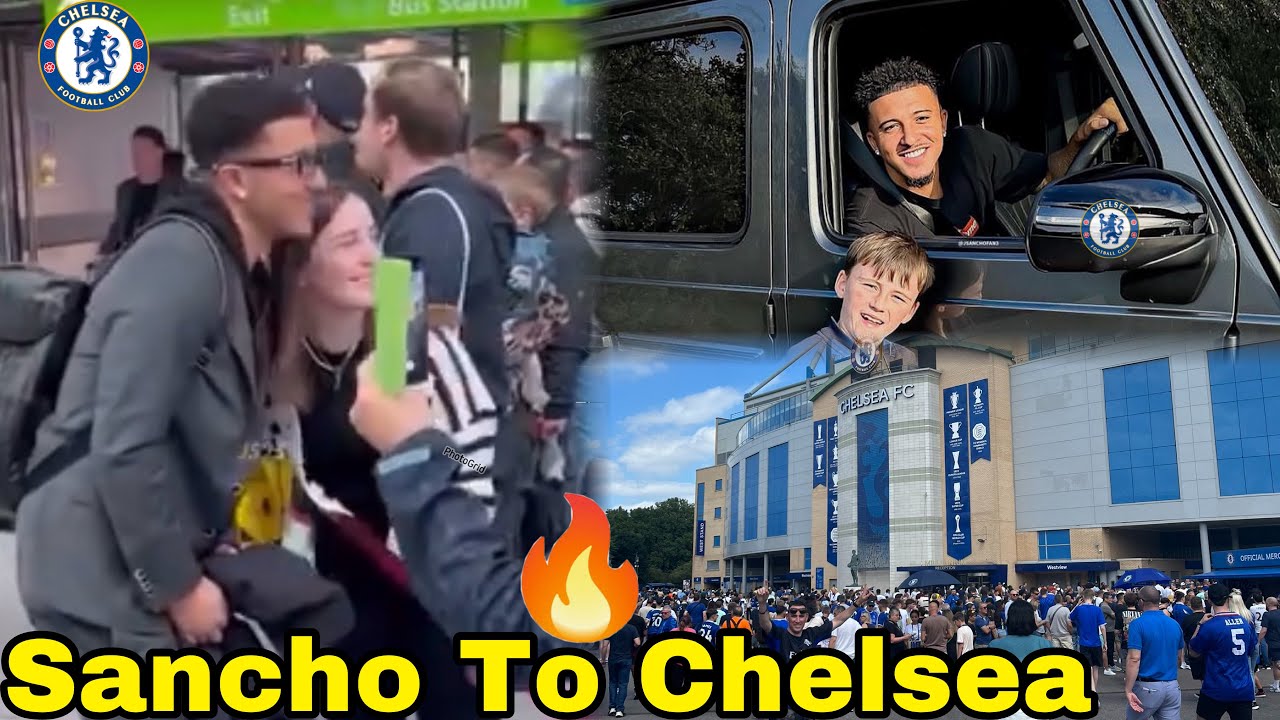 Confirmed Jadon Sancho To Chelsea!🔥Raheem Sterling SWAP with Sancho ...