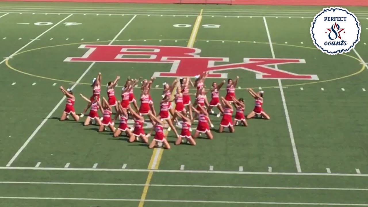 Bishop Kelley Spirit Squad 2017 Hip Hop Cheer Routine: Perfect 8 Counts ...