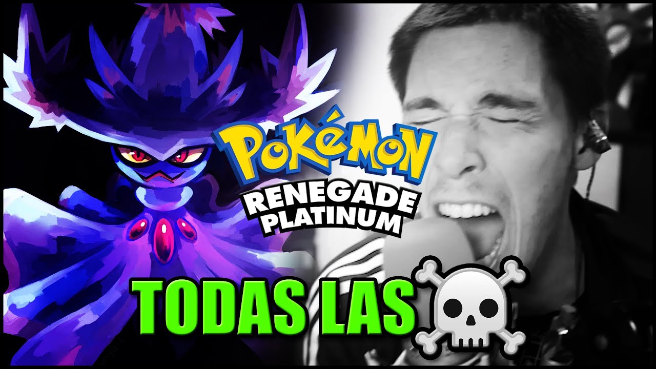 TODAS LAS 💀 DE FOLAGOR EN POKÉMON SUPER PLATINO - YouTube