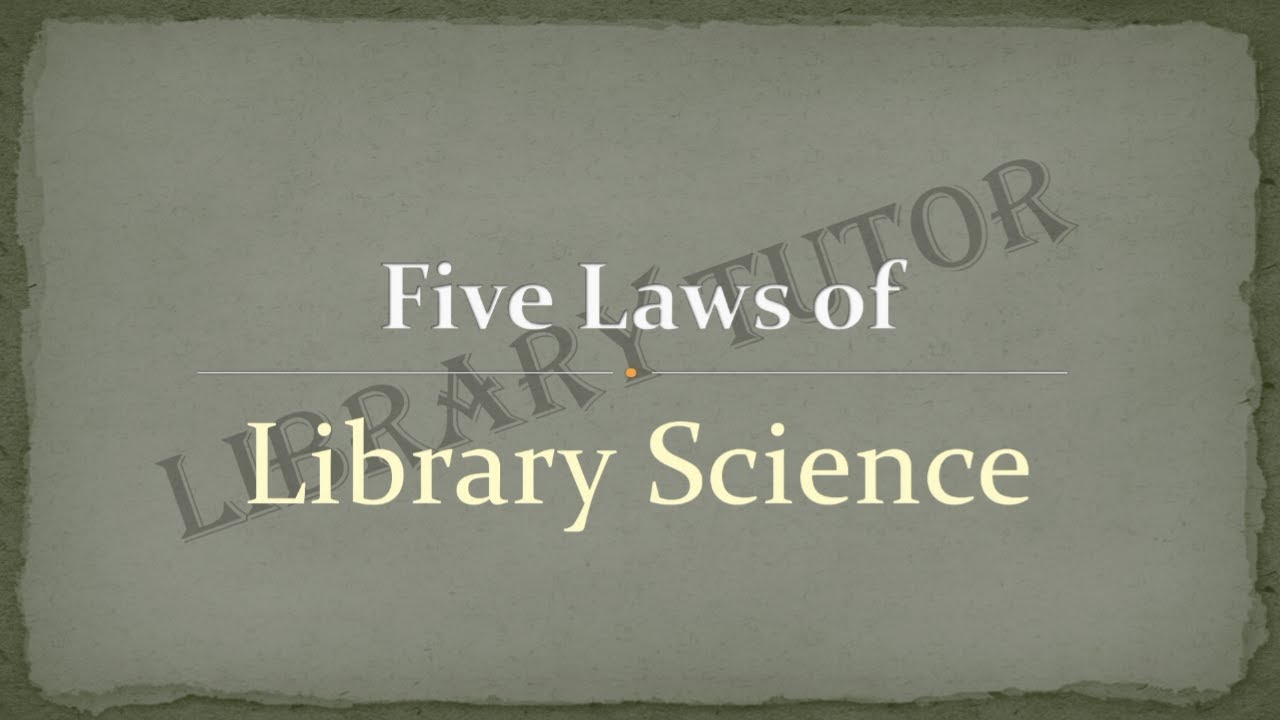 SR Ranganathan Five Laws Of Library Science Full Explain With MCQ sr-ranganathan-five-laws-of-library-science-full-explain-with-mcq