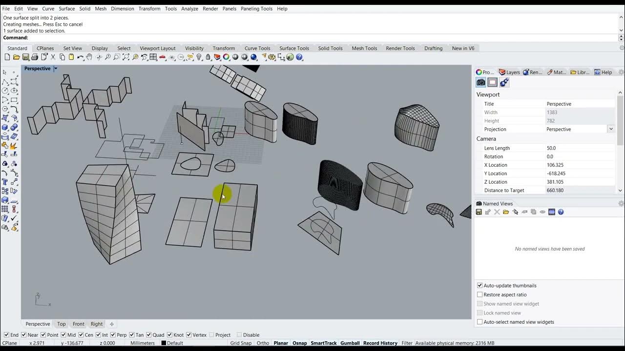 A CRASH COURSE ON COMMANDS IN RHINOCEROS 3D - PART 3 - YouTube