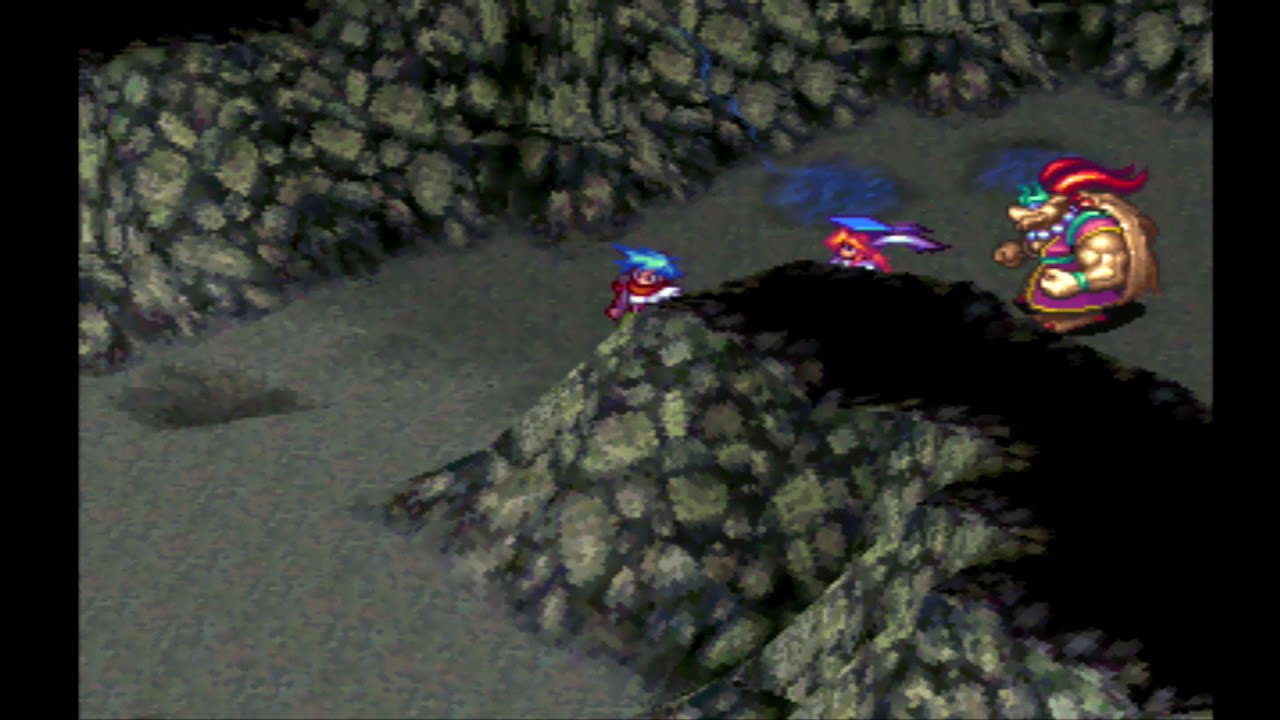 Breath of Fire III - Part 21: " Tidal Caves + Cliffs + Gaist Boss Fight ...