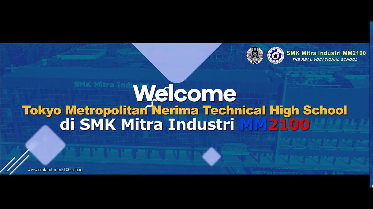 Signing of MoU between Tokyo Metropolitan Nerima Technical High School and SMK Mitra Industri ...