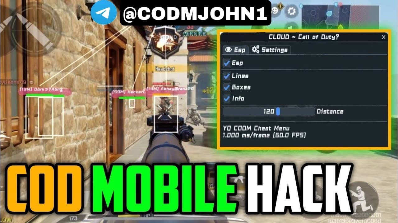 Codm Ios Hack V1048 Mod Menu For Cod Mobile Cheat Codm Iosandroid 9611