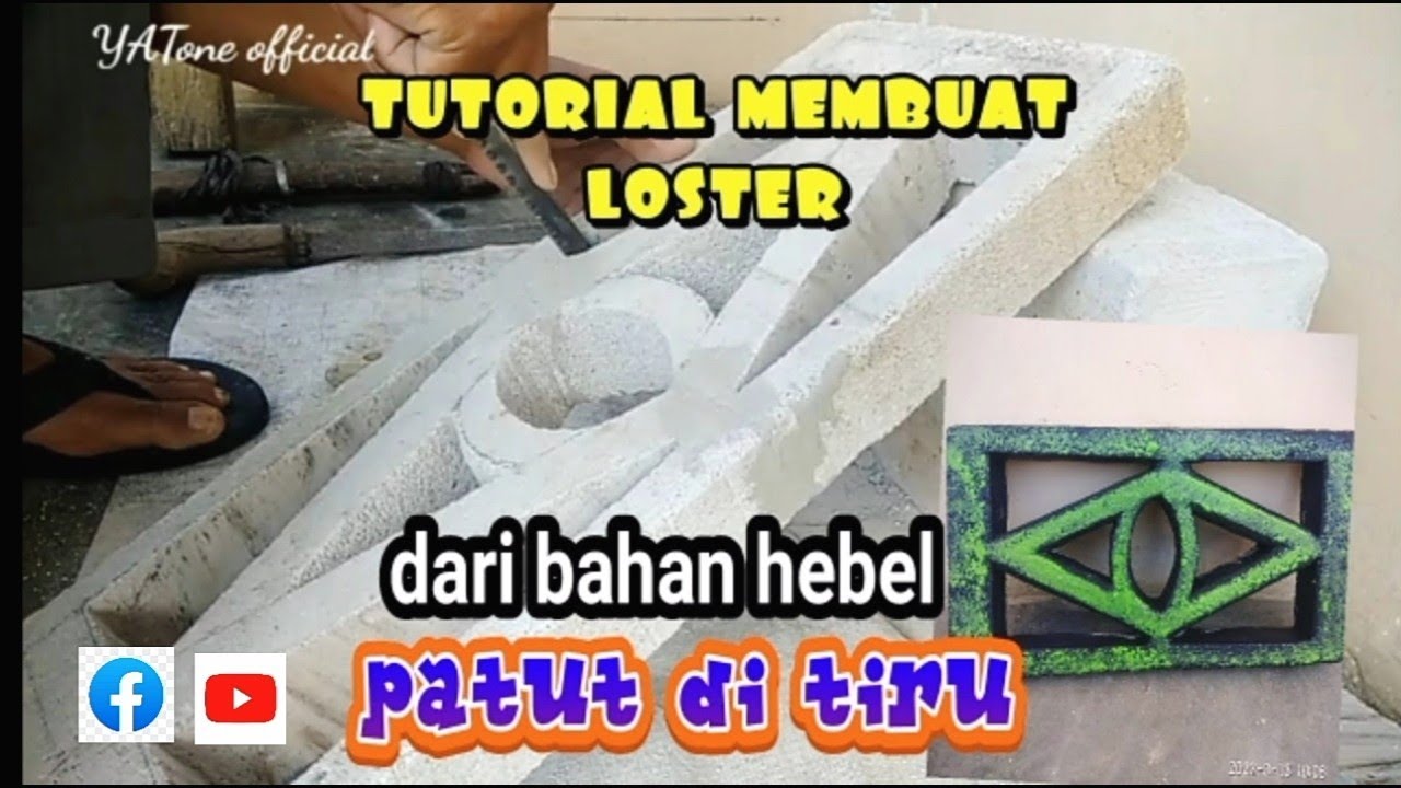 TUTORIAL MEMBUAT LOSTER DARI HEBEL @YAToneofficial - YouTube
