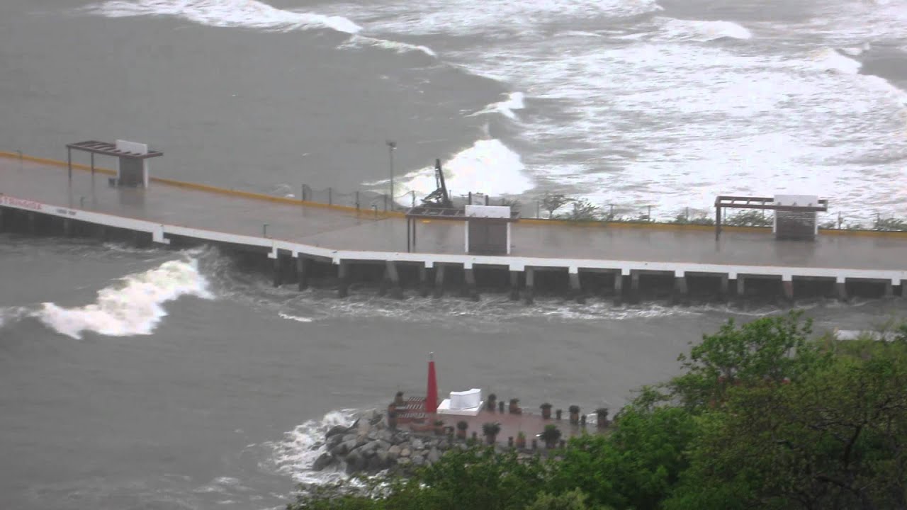 Hurricane Carlotta Santa Cruz Friday 6 PM - YouTube