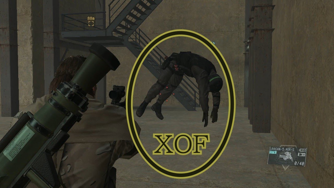 MGSVTPP 浮かぶXOF兵 - YouTube