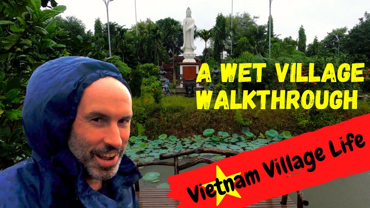 A Wet Vietnam Village Walkthrough - YouTube