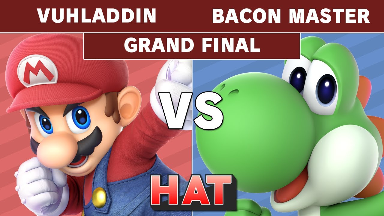 HAT 63 - Vuhladdin (Mario) vs Bacon Master (Yoshi) Grand Final - Smash ...