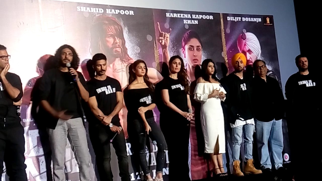 Udta Punjab Movie Trailer Launch Video 2 - YouTube
