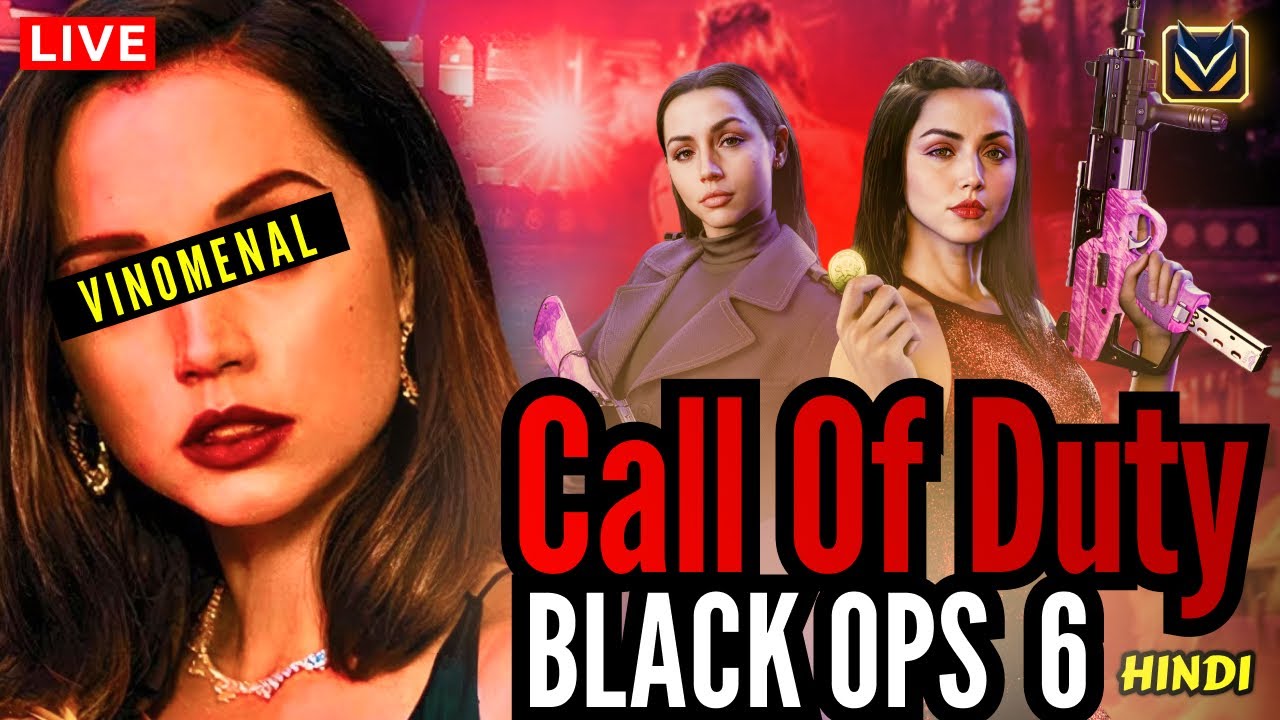 🔴 COD Warzone LIVE in Hindi | Black Ops 6 Season 4 #codlive VINOMENAL ...