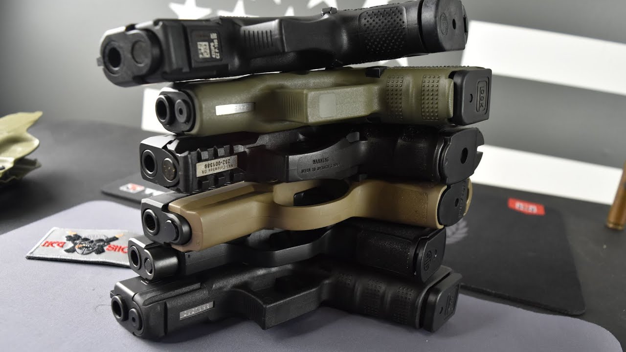 CZ P10S VS G26, P365XL & Many More! Size Comparison - YouTube