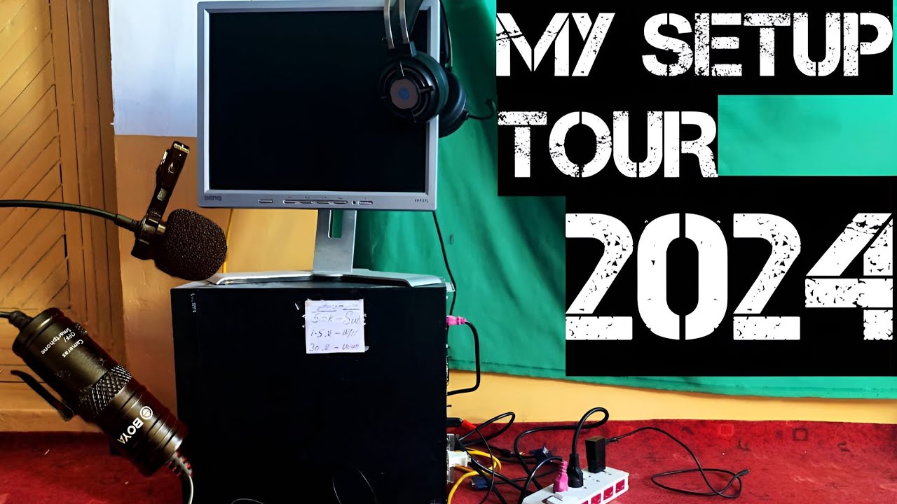 MY SETUP TOUR 2024 - YouTube