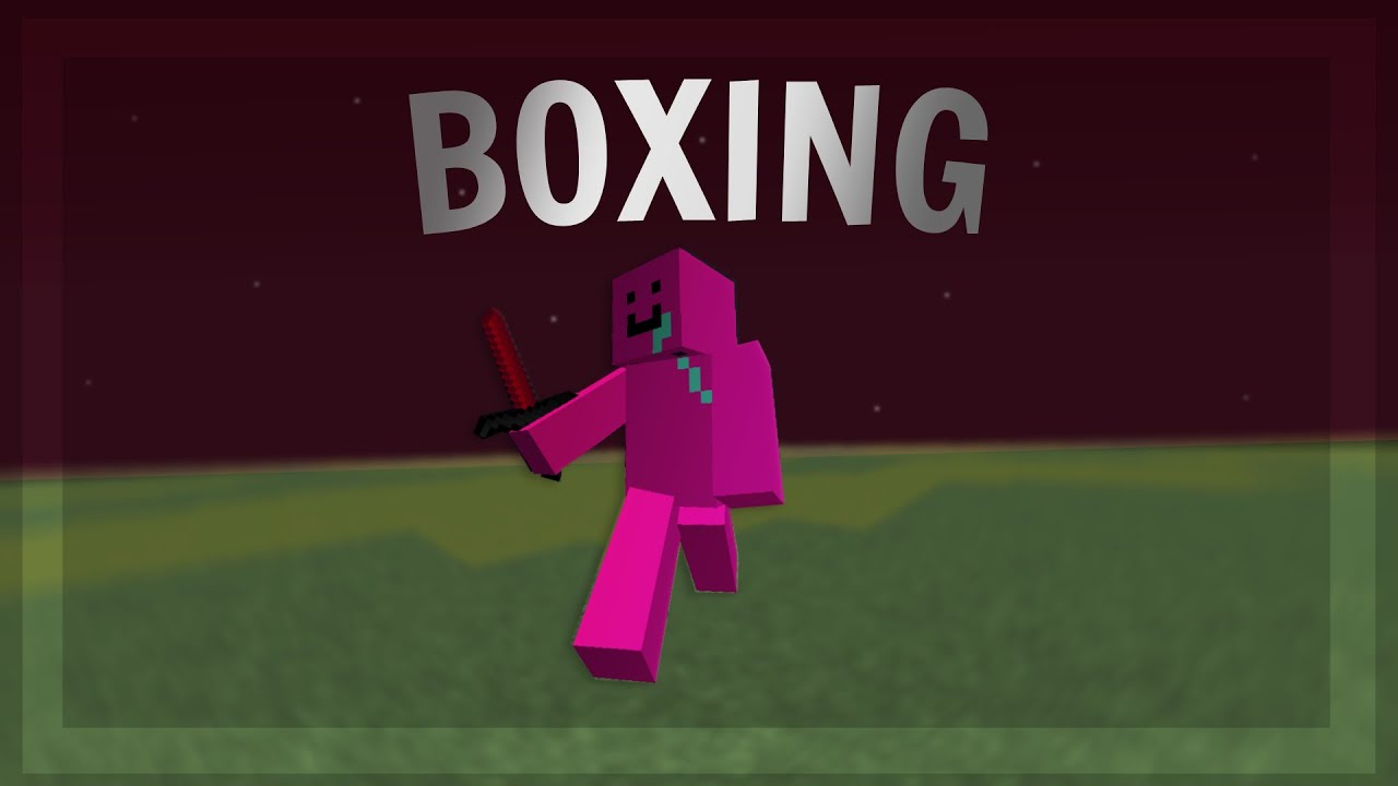 Minecraft boxing on minemen ~240fps~ - YouTube