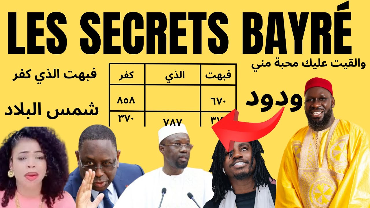 Les 4 meilleurs secrets Bayré pour être célèbre et riche - YouTube