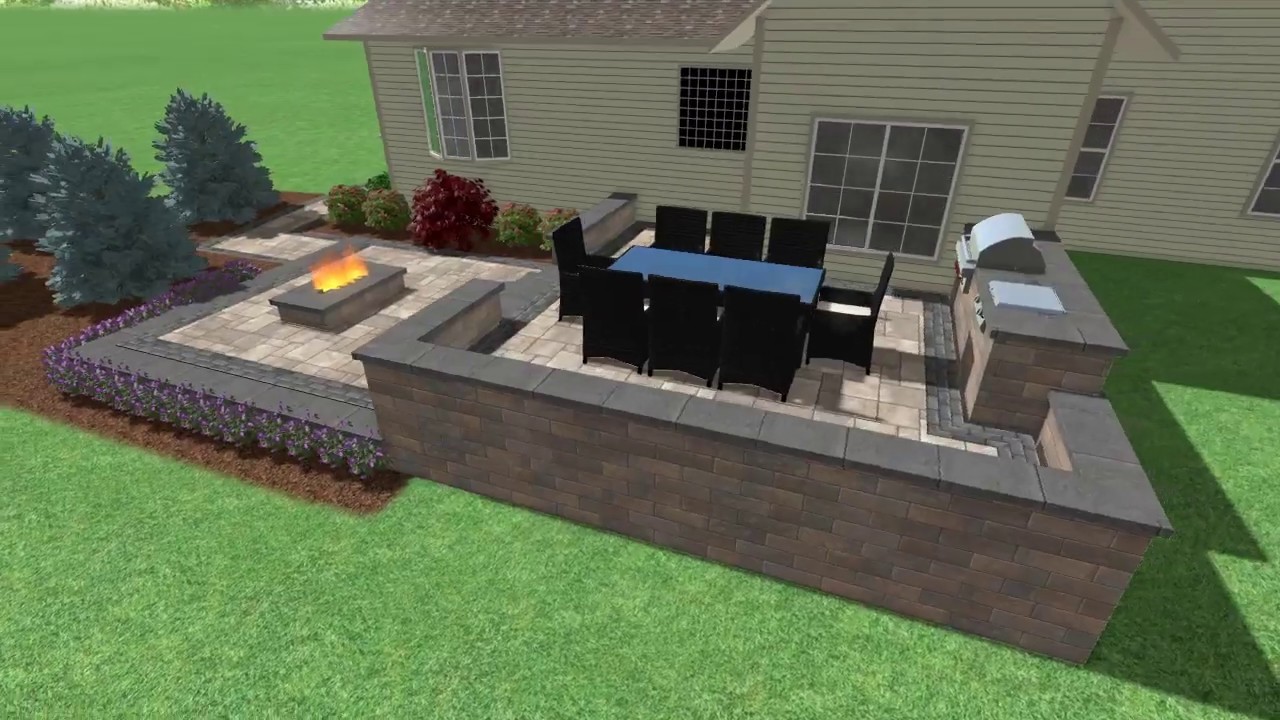 UVISION TECHNOLOGY KUSHNER'S GARDEN & PATIO UNILOCK UCARA WALL & BEACON ...