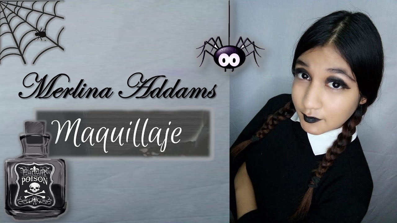 Merlina Addams - Makeup Tutorial 🎃| Unicatop - YouTube