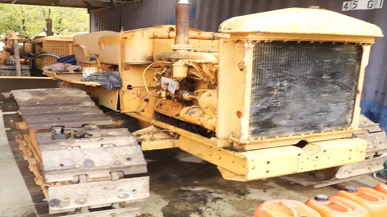 Cletrac Crawler Tractor with a Model F Winch | Tasman | New Zealand ...