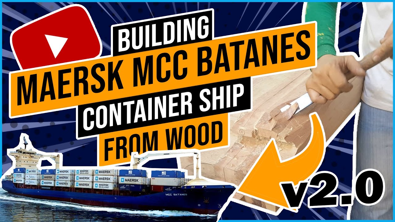Maersk Line - Cargo Ship Model of MCC Batanes V2 by Fine Scale Modeler ...