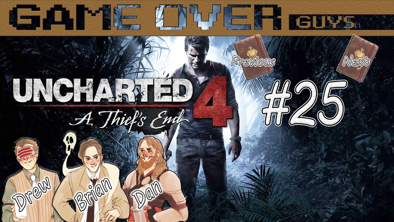 Uncharted 4: Part 25 - Zoophile or Zoophile? - Game Over Guys - YouTube