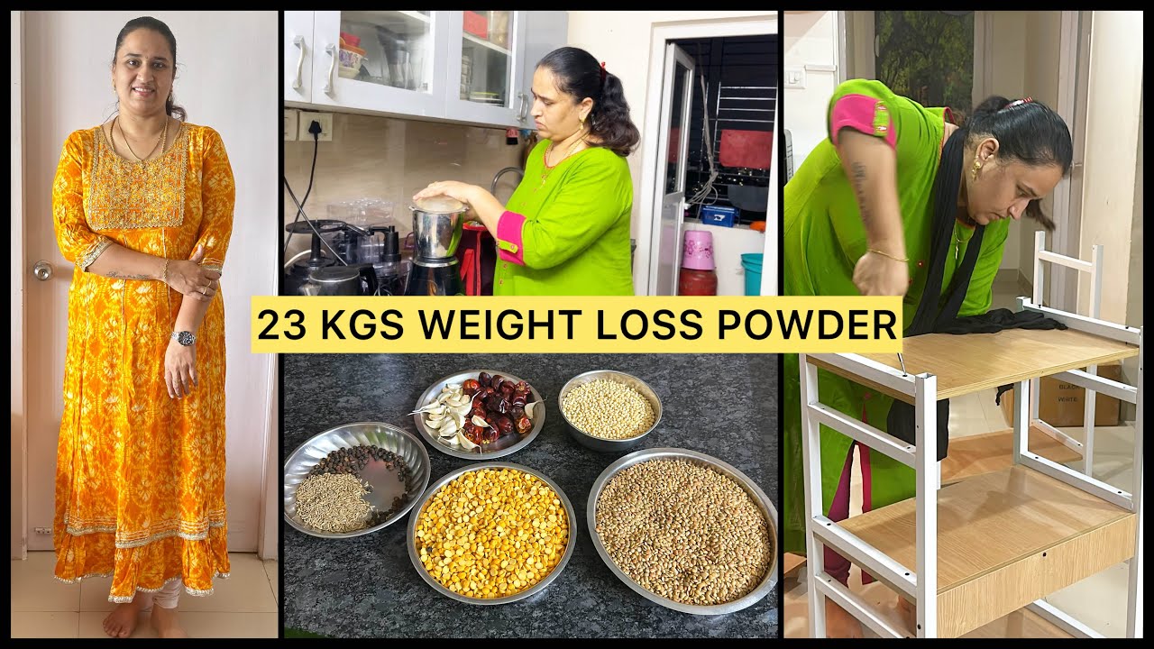 MY 23KGS WEIGHT LOSS || HOME MADE WEIGHT LOSS POWDER PREPARATION - YouTube