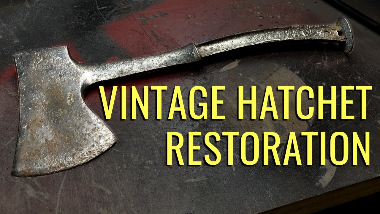 Vintage Estwing Hatchet Restoration - YouTube